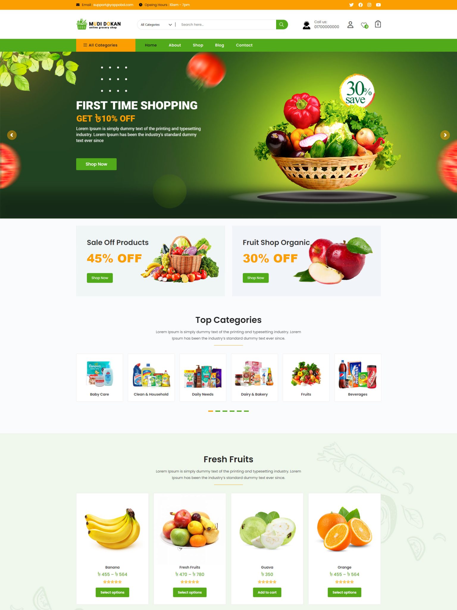 Mudi Dokan মুদি দোকান, গ্রোসারি শপ, গ্রোসারি পণ্যের ওয়েবসাইট – YappoBD ...